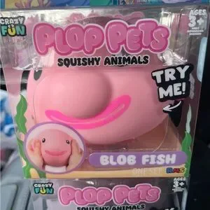 Small Pets | Viral Crazy Funplop Pets Squishy Blob Fish Toy Complete ...